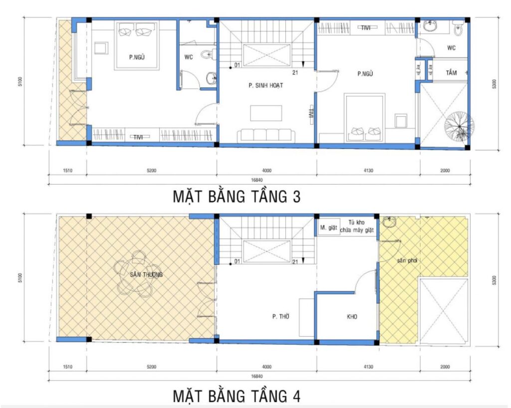20+ Mẫu Thiết Kế Nhà Phố 5x17 Đẹp, Hiện Đại & Tiện Nghi
